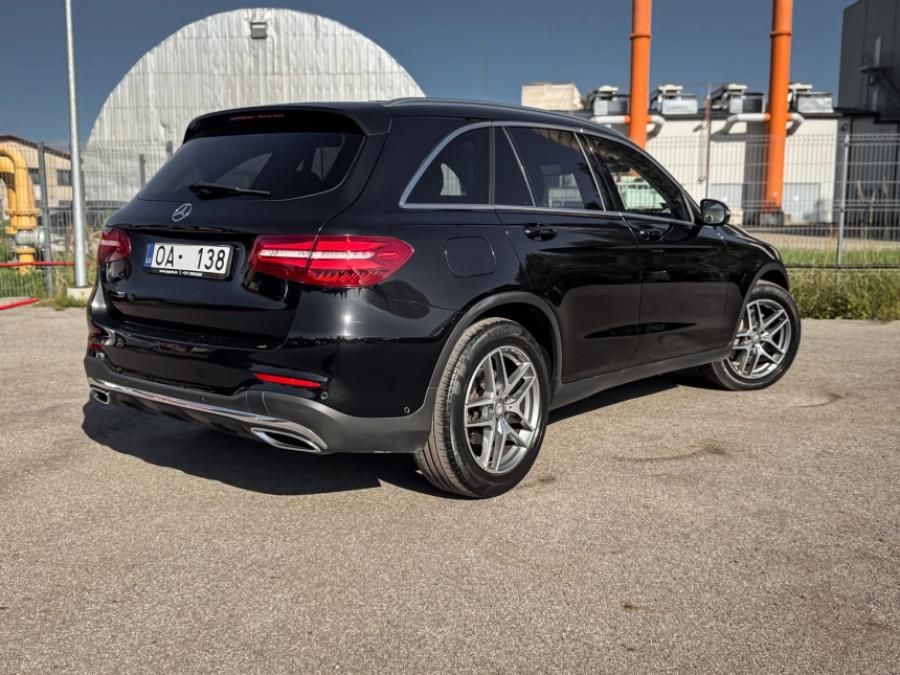Black Mercedes-Benz GLC 250 2016 in Riga, with an engine capacity of 2.20 L and mileage of 221 thousand km for 20300 €, photo 30 on AUTOMOTO.COM.LV