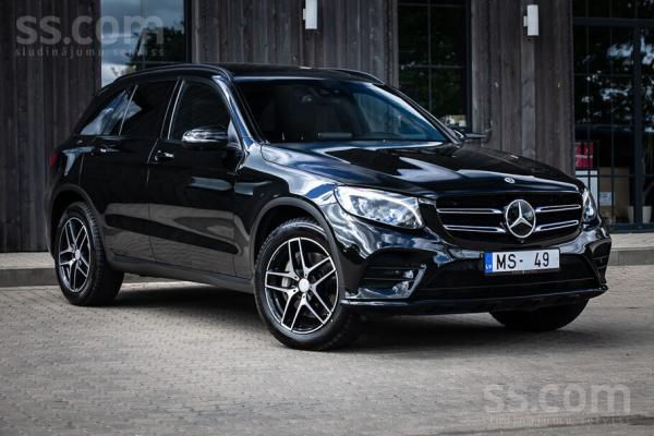 Melns Mercedes-Benz GLC 250 2017 Ogre, ar dzinēja tilpumu 2.20 L un nobraukumu 227 tūkst. km par 20500 €, foto 1 vietnē AUTOMOTO.COM.LV