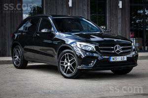 Black Mercedes-Benz GLC 250 2017 in Ogre, with an engine capacity of 2.20 L and mileage of 227 thousand km for 20500 €, photo  on AUTOMOTO.COM.LV