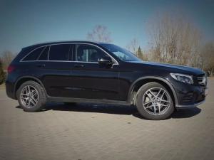 Black Mercedes-Benz GLC 250 2017 in Riga, with an engine capacity of 2.20 L and mileage of 264 thousand km for 18100 €, photo 9 on AUTOMOTO.COM.LV