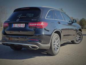 Black Mercedes-Benz GLC 250 2017 in Riga, with an engine capacity of 2.20 L and mileage of 264 thousand km for 18100 €, photo 34 on AUTOMOTO.COM.LV