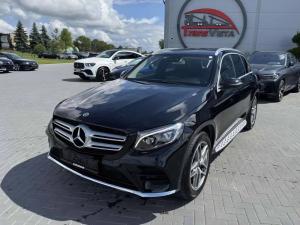 Black Mercedes-Benz GLC 250 2017 in Telschi, with an engine capacity of 2.10 L and mileage of 217 thousand km for 17990 €, photo 6 on AUTOMOTO.COM.LV