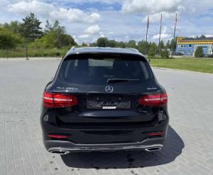 Black Mercedes-Benz GLC 250 2017 in Telschi, with an engine capacity of 2.10 L and mileage of 217 thousand km for 17990 €, photo 9 on AUTOMOTO.COM.LV