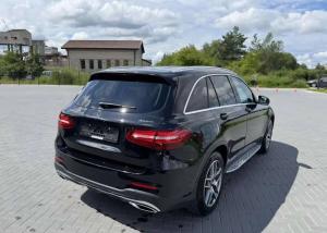 Black Mercedes-Benz GLC 250 2017 in Telschi, with an engine capacity of 2.10 L and mileage of 217 thousand km for 17990 €, photo 10 on AUTOMOTO.COM.LV
