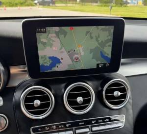 Black Mercedes-Benz GLC 250 2017 in Telschi, with an engine capacity of 2.10 L and mileage of 217 thousand km for 17990 €, photo 21 on AUTOMOTO.COM.LV
