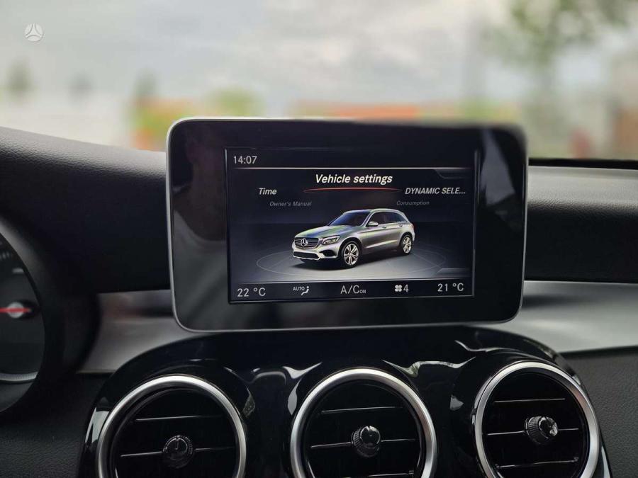 Melns Mercedes-Benz GLC 250 2017 Klaipėda, ar dzinēja tilpumu 2.14 L un nobraukumu 256 tūkst. km par 18100 €, foto 23 vietnē AUTOMOTO.COM.LV