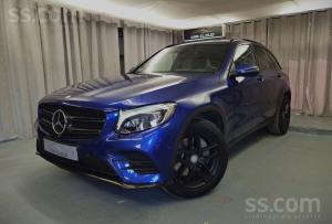 Zils Mercedes-Benz GLC 250 2016 Rīga, ar dzinēja tilpumu 2.20 L un nobraukumu 158 tūkst. km par 24990 €, foto  vietnē AUTOMOTO.COM.LV