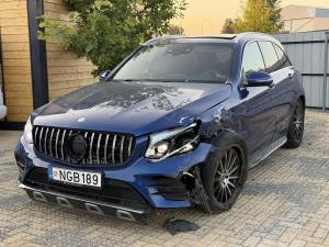 Blue Mercedes-Benz GLC 250 2017 in Siauliai, with an engine capacity of 2.14 L and mileage of 399 thousand km for 7999 €, photo  on AUTOMOTO.COM.LV