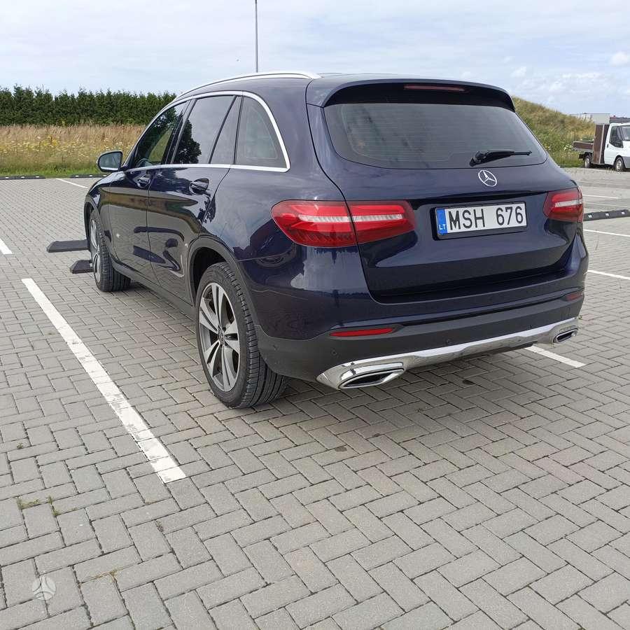Blue Mercedes-Benz GLC 250 2019 in Klaipeda, with an engine capacity of 2.14 L and mileage of 303 thousand km for 19800 €, photo 11 on AUTOMOTO.COM.LV