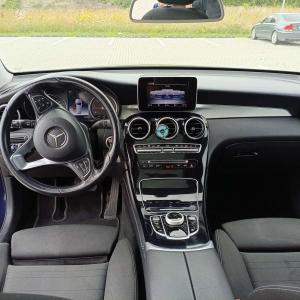 Blue Mercedes-Benz GLC 250 2019 in Klaipeda, with an engine capacity of 2.14 L and mileage of 303 thousand km for 19800 €, photo 19 on AUTOMOTO.COM.LV