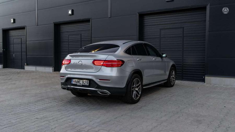 Pelēks Mercedes-Benz GLC 250 2018 Utena, ar dzinēja tilpumu 2.10 L un nobraukumu 285 tūkst. km par 20500 €, foto 10 vietnē AUTOMOTO.COM.LV