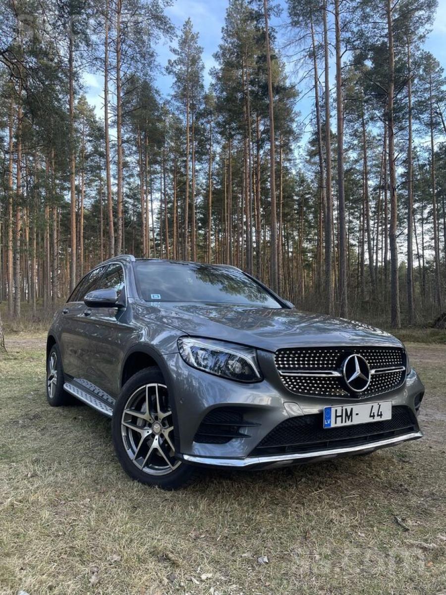 Pelēks Mercedes-Benz GLC 250 2015 Rīga, ar dzinēja tilpumu 2.20 L un nobraukumu 222 tūkst. km par 21750 €, foto 1 vietnē AUTOMOTO.COM.LV