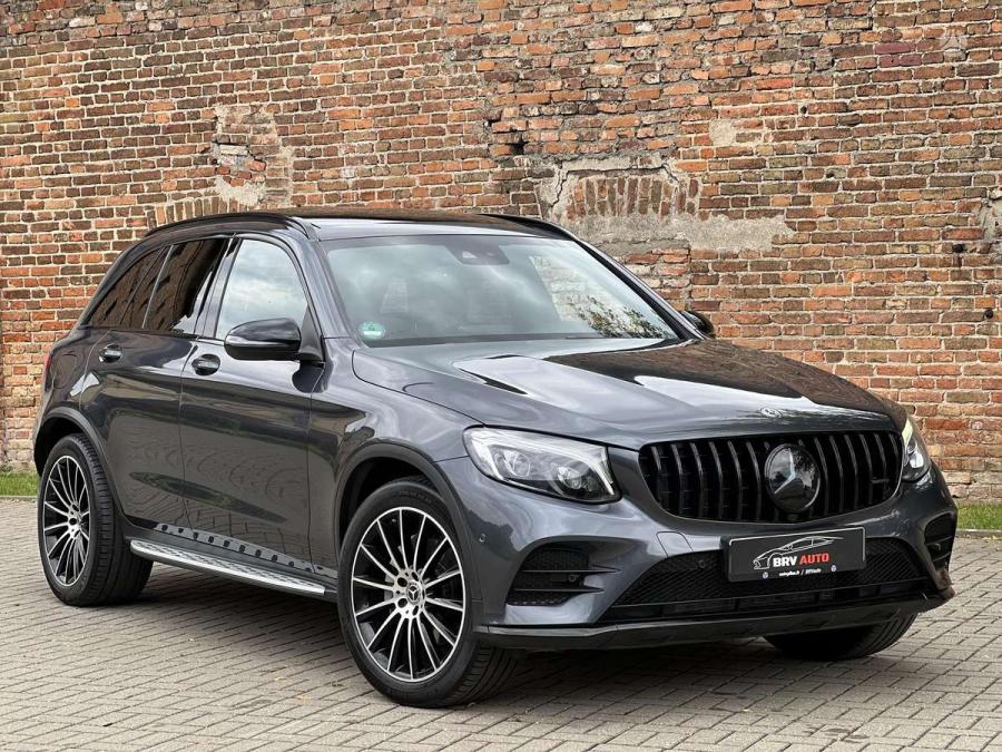 Grey Mercedes-Benz GLC 250 2015 in Kedainiai, with an engine capacity of 2.14 L and mileage of 211 thousand km for 20350 €, photo 5 on AUTOMOTO.COM.LV