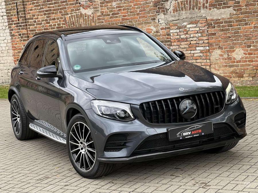 Grey Mercedes-Benz GLC 250 2015 in Kedainiai, with an engine capacity of 2.14 L and mileage of 211 thousand km for 20350 €, photo 6 on AUTOMOTO.COM.LV