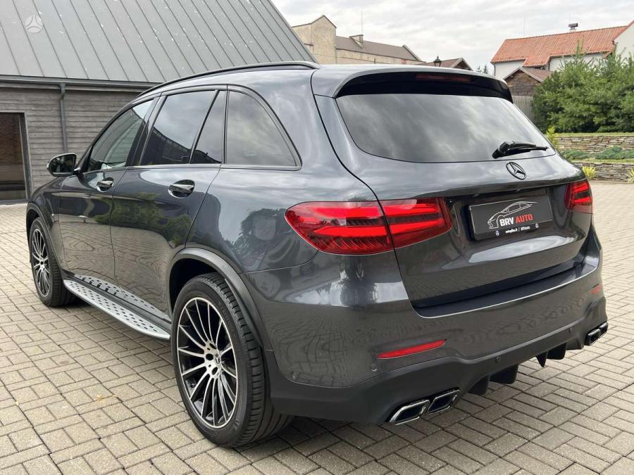 Grey Mercedes-Benz GLC 250 2015 in Kedainiai, with an engine capacity of 2.14 L and mileage of 211 thousand km for 20350 €, photo 26 on AUTOMOTO.COM.LV