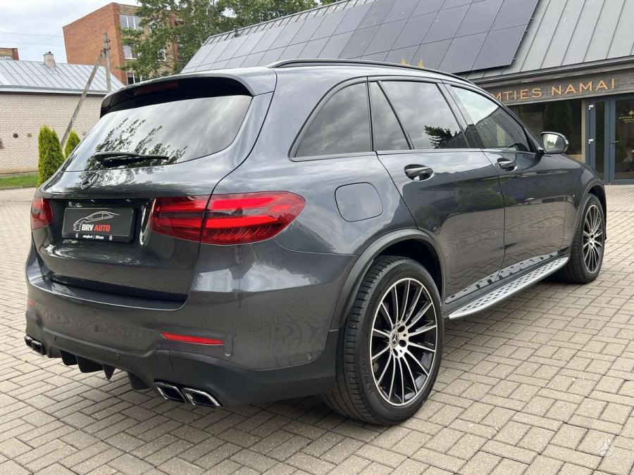 Grey Mercedes-Benz GLC 250 2015 in Kedainiai, with an engine capacity of 2.14 L and mileage of 211 thousand km for 20350 €, photo 27 on AUTOMOTO.COM.LV