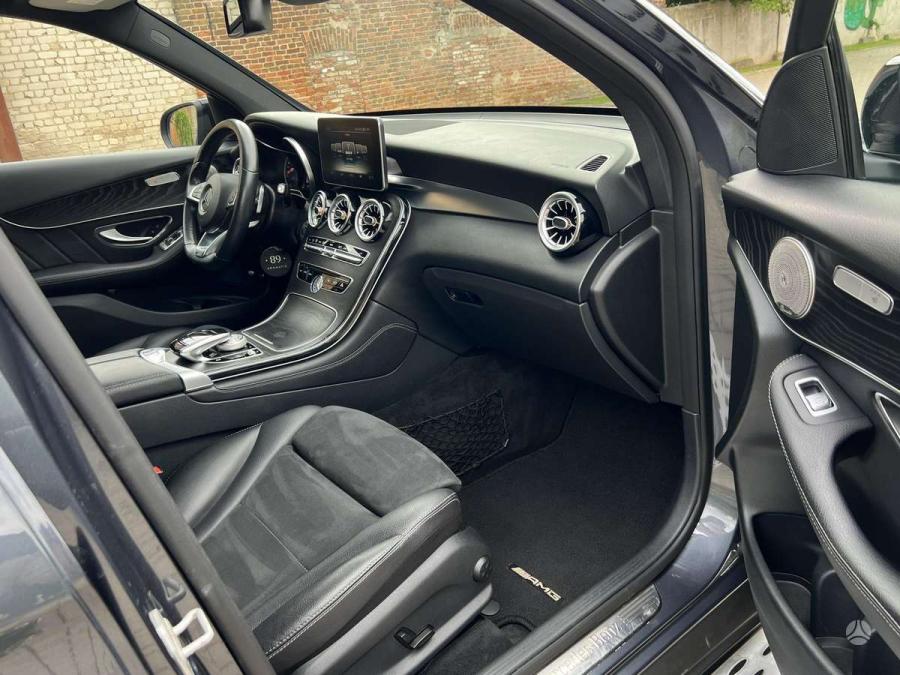Grey Mercedes-Benz GLC 250 2015 in Kedainiai, with an engine capacity of 2.14 L and mileage of 211 thousand km for 20350 €, photo 37 on AUTOMOTO.COM.LV