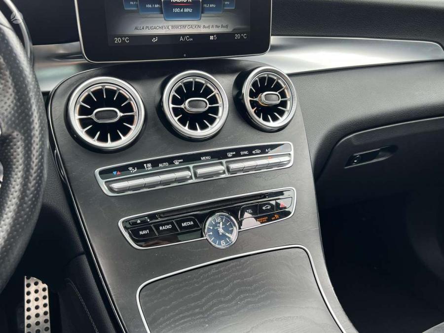 Grey Mercedes-Benz GLC 250 2015 in Kedainiai, with an engine capacity of 2.14 L and mileage of 211 thousand km for 20350 €, photo 42 on AUTOMOTO.COM.LV