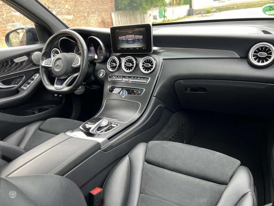 Grey Mercedes-Benz GLC 250 2015 in Kedainiai, with an engine capacity of 2.14 L and mileage of 211 thousand km for 20350 €, photo 55 on AUTOMOTO.COM.LV