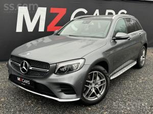 Grey Mercedes-Benz GLC 250 2016 in Riga, with an engine capacity of 2.20 L and mileage of 183 thousand km for 20990 €, photo 2 on AUTOMOTO.COM.LV