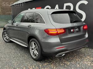 Grey Mercedes-Benz GLC 250 2016 in Riga, with an engine capacity of 2.20 L and mileage of 183 thousand km for 20990 €, photo 3 on AUTOMOTO.COM.LV