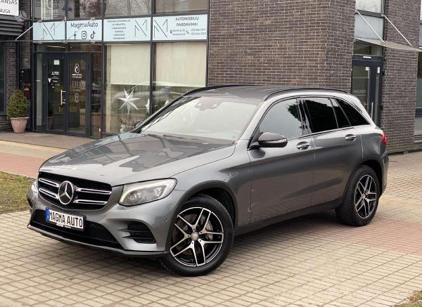Pelēks Mercedes-Benz GLC 250 2016 Marijampole, ar dzinēja tilpumu 2.14 L un nobraukumu 249 tūkst. km par 19450 €, foto 2 vietnē AUTOMOTO.COM.LV
