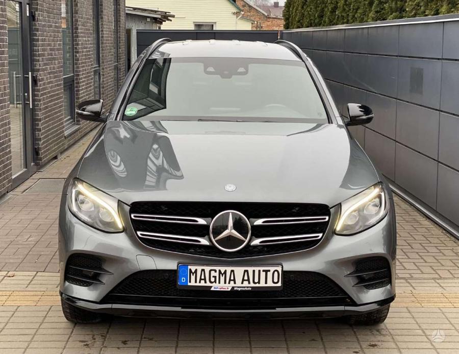 Pelēks Mercedes-Benz GLC 250 2016 Marijampole, ar dzinēja tilpumu 2.14 L un nobraukumu 249 tūkst. km par 19450 €, foto 3 vietnē AUTOMOTO.COM.LV