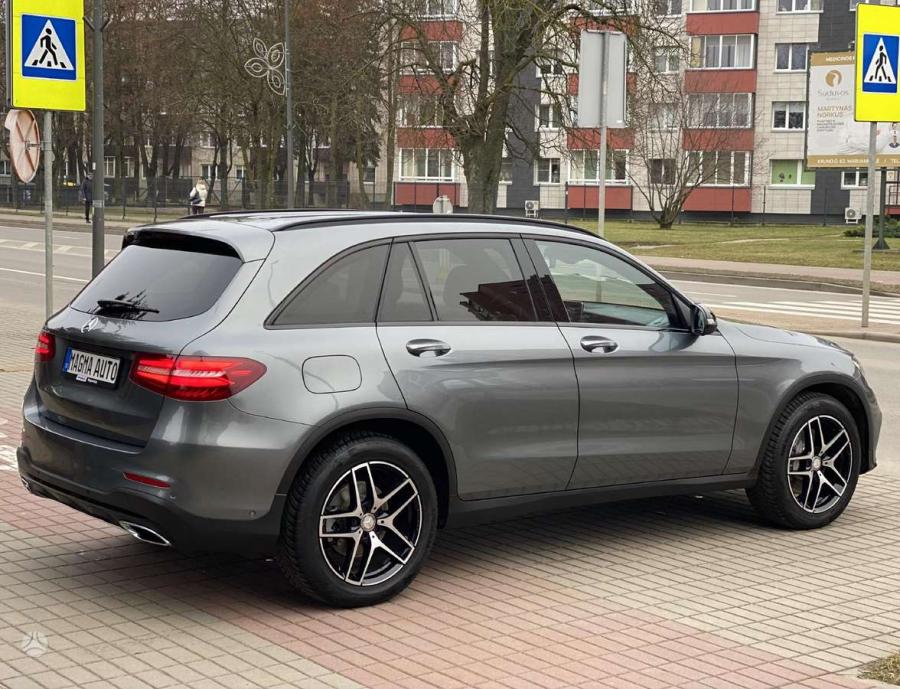 Pelēks Mercedes-Benz GLC 250 2016 Marijampole, ar dzinēja tilpumu 2.14 L un nobraukumu 249 tūkst. km par 19450 €, foto 10 vietnē AUTOMOTO.COM.LV