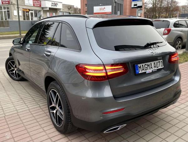 Grey Mercedes-Benz GLC 250 2016 in Marijampole, with an engine capacity of 2.14 L and mileage of 249 thousand km for 19450 €, photo 11 on AUTOMOTO.COM.LV