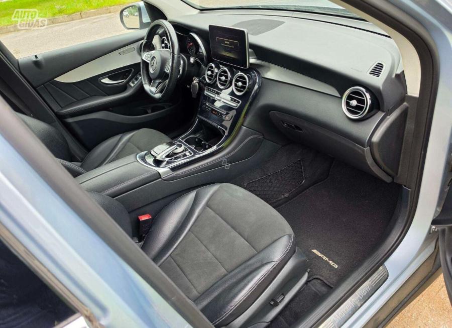 Pelēks Mercedes-Benz GLC 250 2016 Kauņa, ar dzinēja tilpumu 2.10 L un nobraukumu 302 tūkst. km par 14950 €, foto 8 vietnē AUTOMOTO.COM.LV