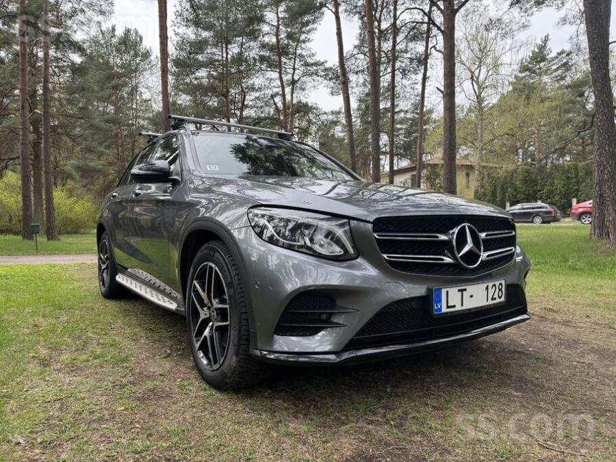 Pelēks Mercedes-Benz GLC 250 2017 Rīga, ar dzinēja tilpumu 2.20 L un nobraukumu 126 tūkst. km par 24750 €, foto 2 vietnē AUTOMOTO.COM.LV