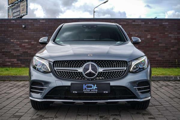 Grey Mercedes-Benz GLC 250 2017 in Marijampole, with an engine capacity of 2.14 L and mileage of 144 thousand km for 27450 €, photo 2 on AUTOMOTO.COM.LV