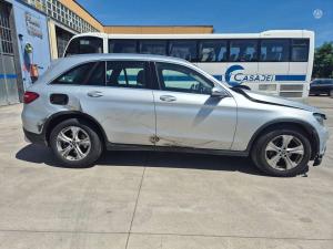 Grey Mercedes-Benz GLC 250 2018 in Vilnius, with an engine capacity of 2.14 L and mileage of 240 thousand km for 11950 €, photo 7 on AUTOMOTO.COM.LV
