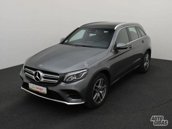 Grey Mercedes-Benz GLC 250 2019 in Vilnius, with an engine capacity of 2.10 L and mileage of 166 thousand km for 26699 €, photo 1 on AUTOMOTO.COM.LV