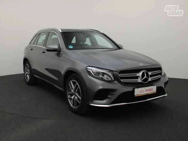 Grey Mercedes-Benz GLC 250 2019 in Vilnius, with an engine capacity of 2.10 L and mileage of 166 thousand km for 26699 €, photo 10 on AUTOMOTO.COM.LV