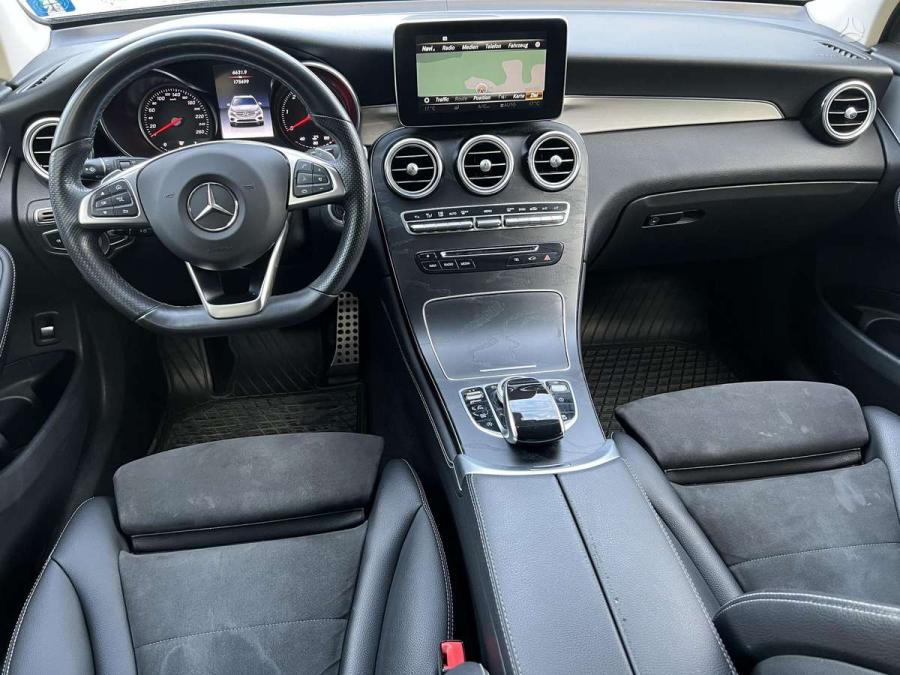 Grey Mercedes-Benz GLC 250 2019 in Kaunas, with an engine capacity of 2.14 L and mileage of 175 thousand km for 11350 €, photo 16 on AUTOMOTO.COM.LV