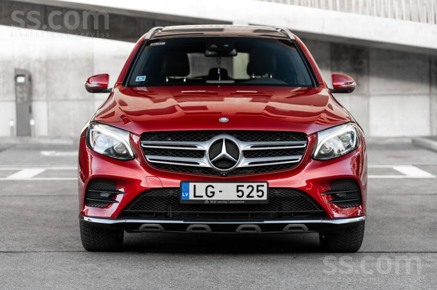 Sarkans Mercedes-Benz GLC 250 2016 Rīga, ar dzinēja tilpumu 2.20 L un nobraukumu 156 tūkst. km par 23790 €, foto 4 vietnē AUTOMOTO.COM.LV