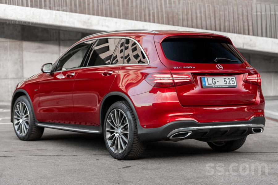 Sarkans Mercedes-Benz GLC 250 2016 Rīga, ar dzinēja tilpumu 2.20 L un nobraukumu 156 tūkst. km par 23790 €, foto 7 vietnē AUTOMOTO.COM.LV