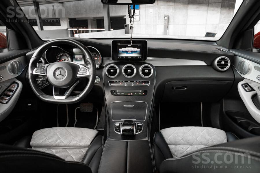 Sarkans Mercedes-Benz GLC 250 2016 Rīga, ar dzinēja tilpumu 2.20 L un nobraukumu 156 tūkst. km par 23790 €, foto 8 vietnē AUTOMOTO.COM.LV