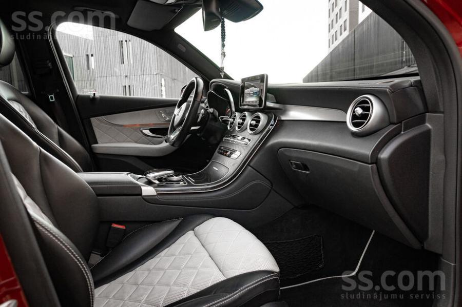 Sarkans Mercedes-Benz GLC 250 2016 Rīga, ar dzinēja tilpumu 2.20 L un nobraukumu 156 tūkst. km par 23790 €, foto 9 vietnē AUTOMOTO.COM.LV