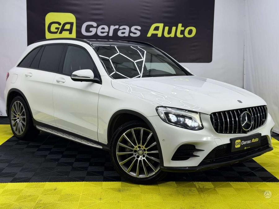 Balts Mercedes-Benz GLC 250 2015 Viļņa, ar dzinēja tilpumu 2.14 L un nobraukumu 428 tūkst. km par 16990 €, foto 3 vietnē AUTOMOTO.COM.LV