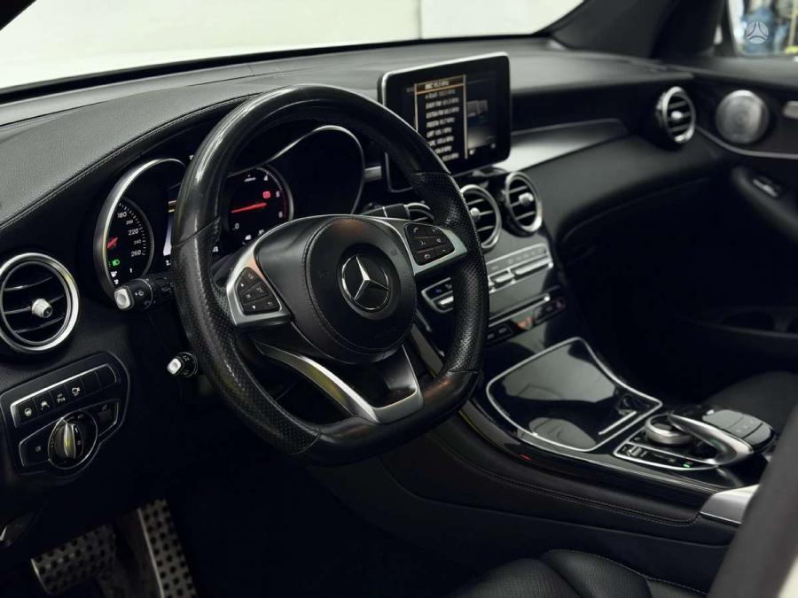 Balts Mercedes-Benz GLC 250 2015 Viļņa, ar dzinēja tilpumu 2.14 L un nobraukumu 428 tūkst. km par 16990 €, foto 9 vietnē AUTOMOTO.COM.LV