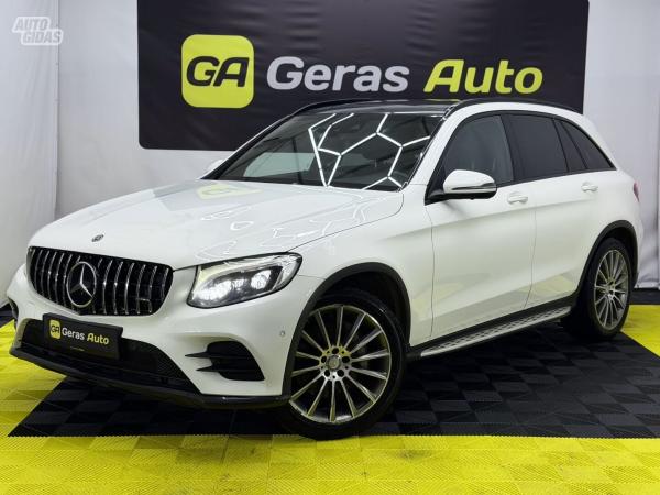 White Mercedes-Benz GLC 250 2015 in Avizieniai, with an engine capacity of 2.10 L and mileage of 428 thousand km for 16990 €, photo 1 on AUTOMOTO.COM.LV