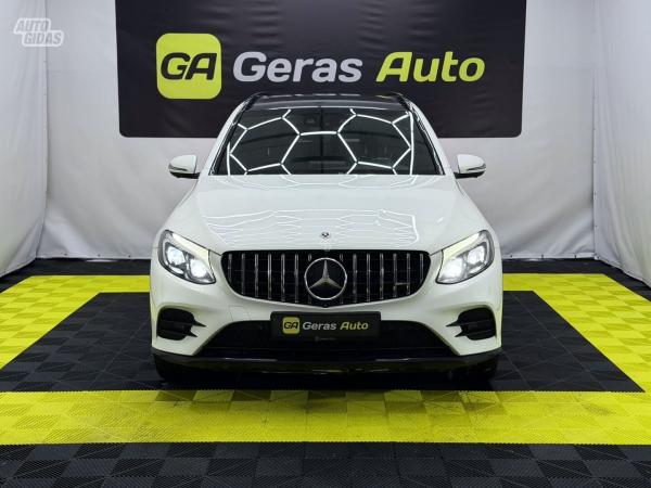 White Mercedes-Benz GLC 250 2015 in Avizieniai, with an engine capacity of 2.10 L and mileage of 428 thousand km for 16990 €, photo 7 on AUTOMOTO.COM.LV