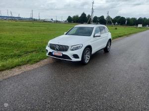 White Mercedes-Benz GLC 250 2015 in Kaunas, with an engine capacity of 2.14 L and mileage of 188 thousand km for 16800 €, photo  on AUTOMOTO.COM.LV