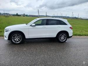 White Mercedes-Benz GLC 250 2015 in Kaunas, with an engine capacity of 2.14 L and mileage of 188 thousand km for 16800 €, photo 7 on AUTOMOTO.COM.LV