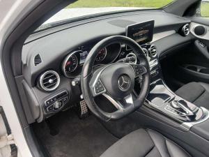 White Mercedes-Benz GLC 250 2015 in Kaunas, with an engine capacity of 2.14 L and mileage of 188 thousand km for 16800 €, photo 16 on AUTOMOTO.COM.LV