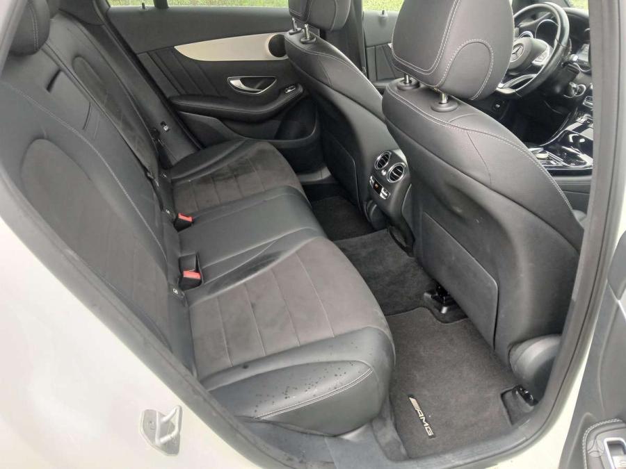 White Mercedes-Benz GLC 250 2015 in Kaunas, with an engine capacity of 2.14 L and mileage of 188 thousand km for 16800 €, photo 21 on AUTOMOTO.COM.LV