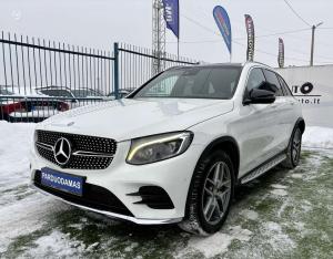Balts Mercedes-Benz GLC 250 2016 Panevēža, ar dzinēja tilpumu 2.14 L un nobraukumu 229 tūkst. km par 18200 €, foto  vietnē AUTOMOTO.COM.LV