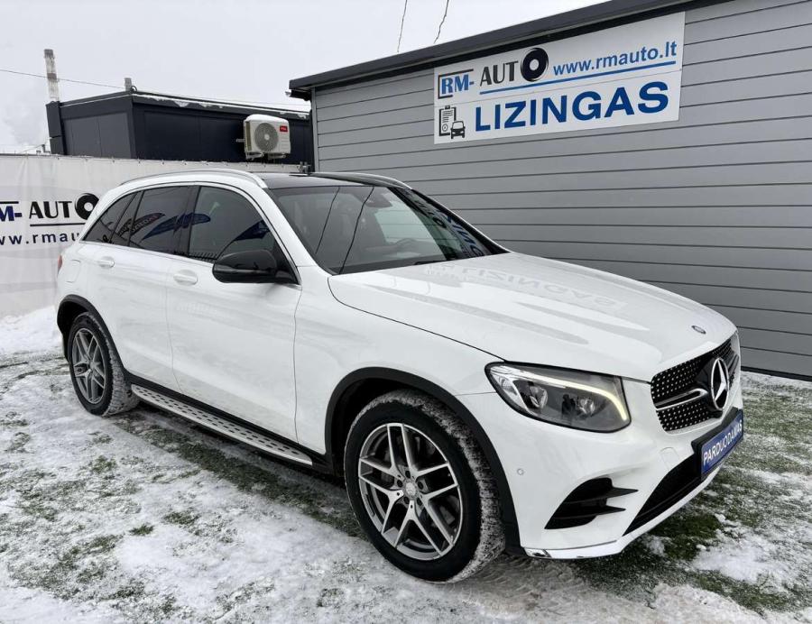 Balts Mercedes-Benz GLC 250 2016 Panevēža, ar dzinēja tilpumu 2.14 L un nobraukumu 229 tūkst. km par 18200 €, foto 4 vietnē AUTOMOTO.COM.LV